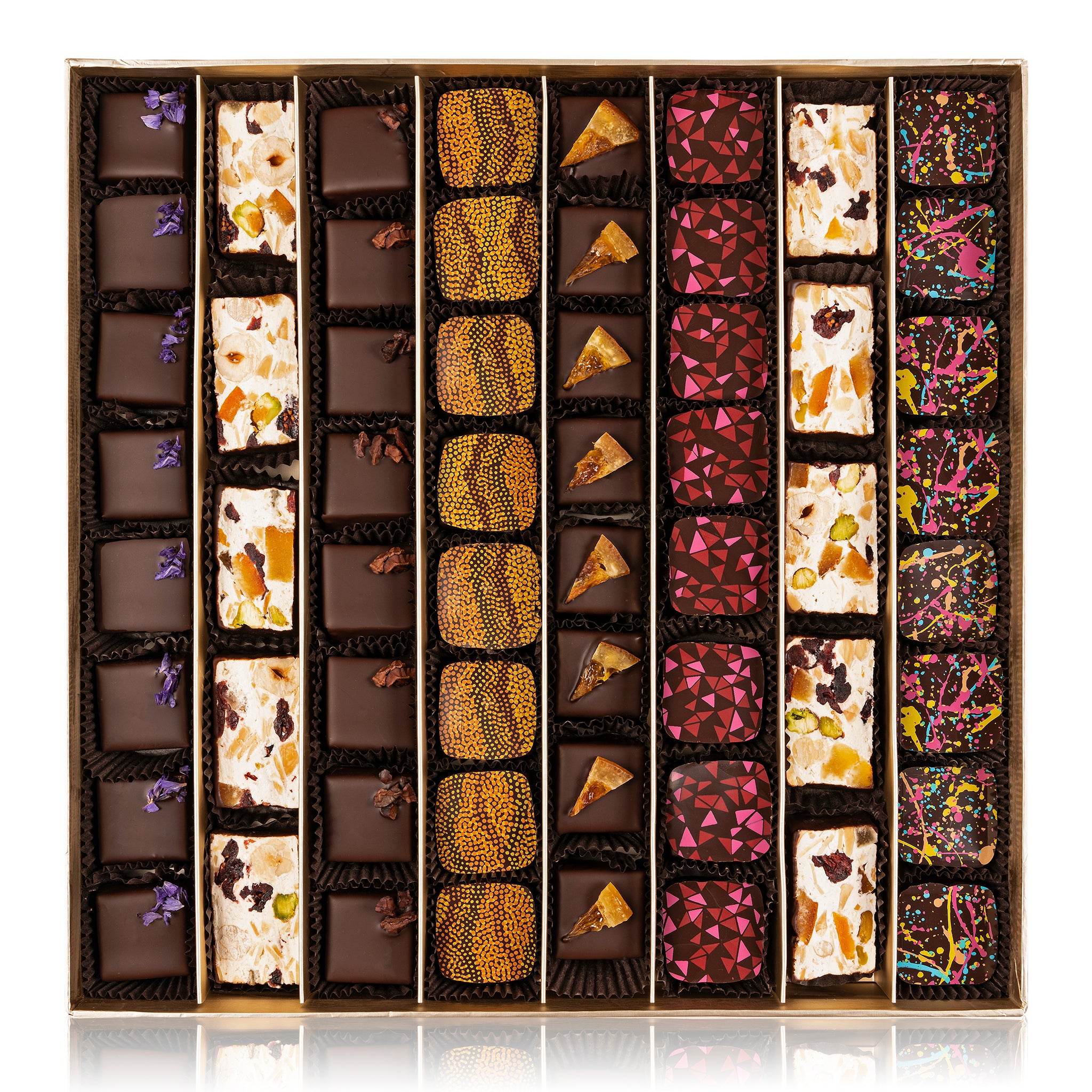 Truffle Collection - Croco Labyrinth Chocolate Gift Box - 64pcs – NETO ...