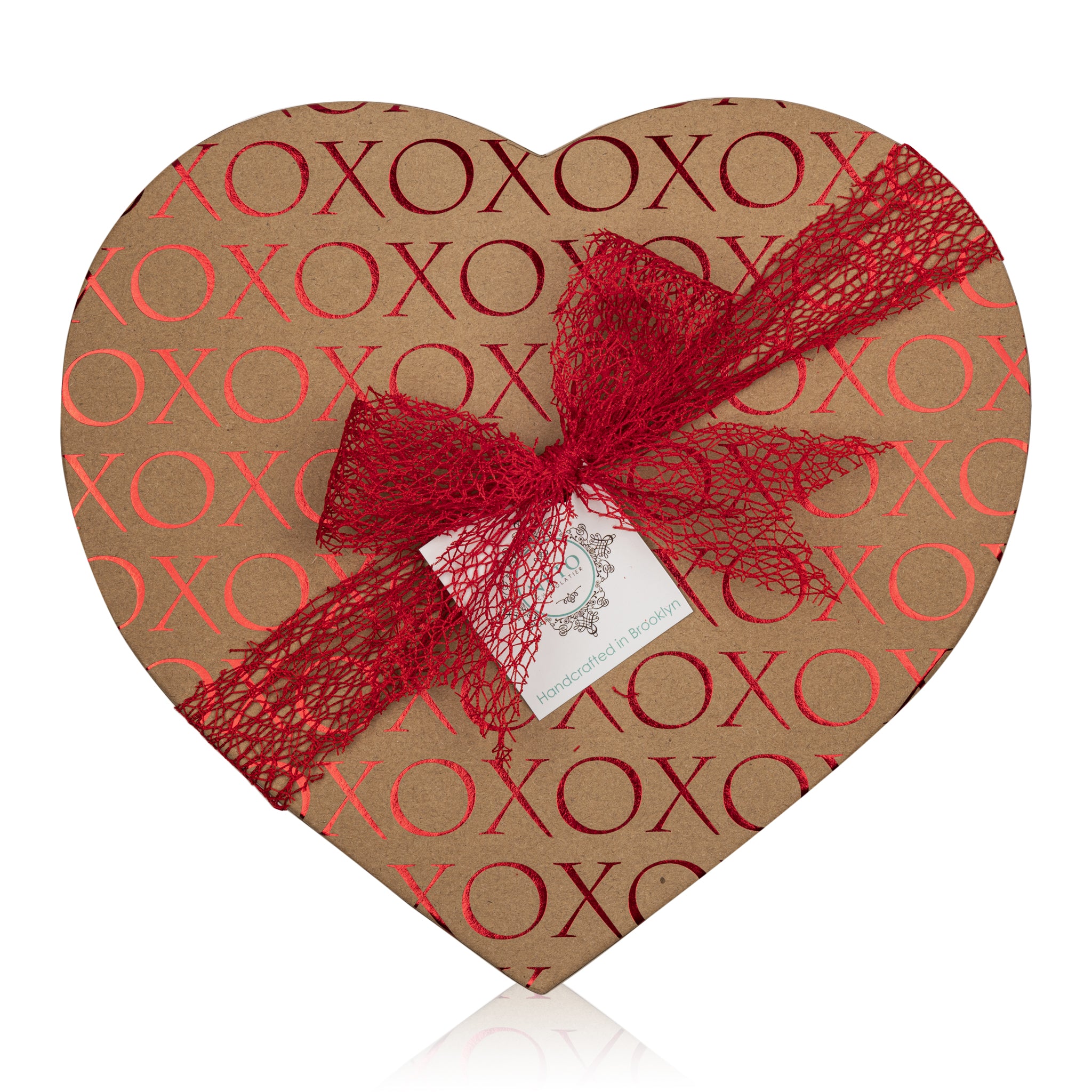XOXO Large Heart Shaped Chocolate Gift Box - 30pcs – NETO Chocolate